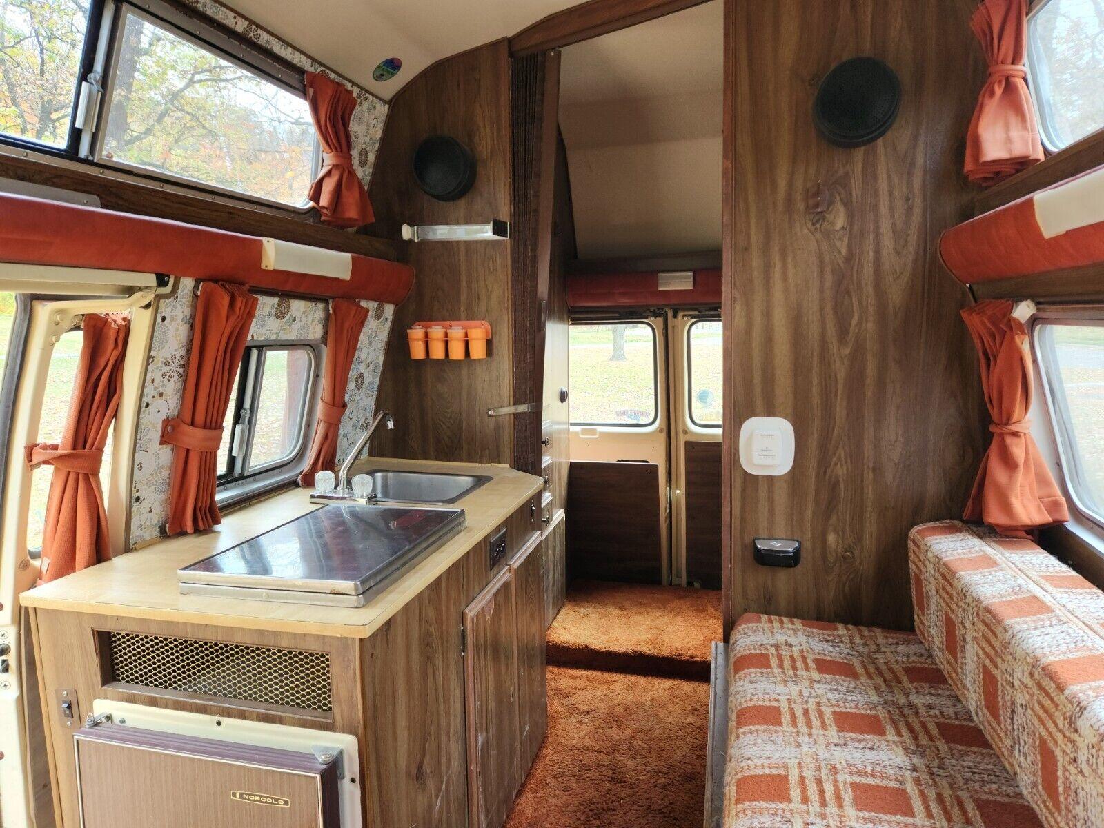 1979 Chevrolet G30 Camper Van Class B RV Santana by Fleetwood One Ton ...