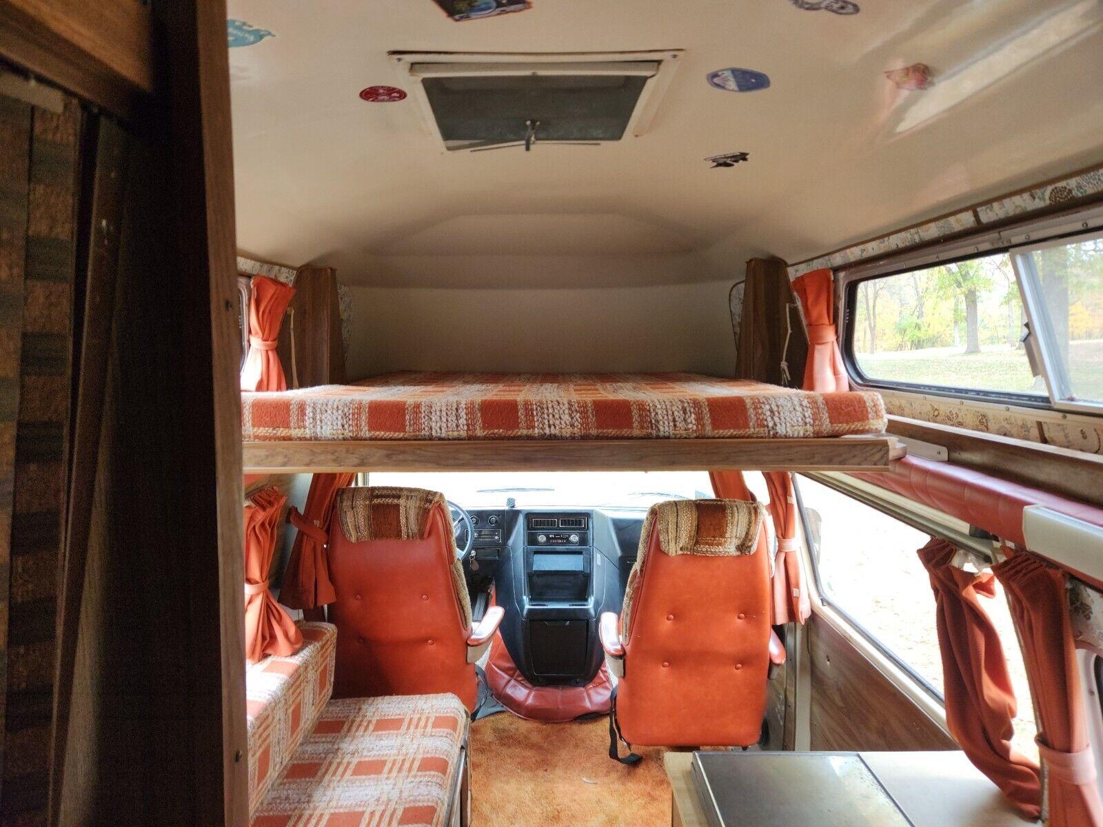 1979 Chevrolet G30 Camper Van Class B RV Santana by Fleetwood One Ton ...