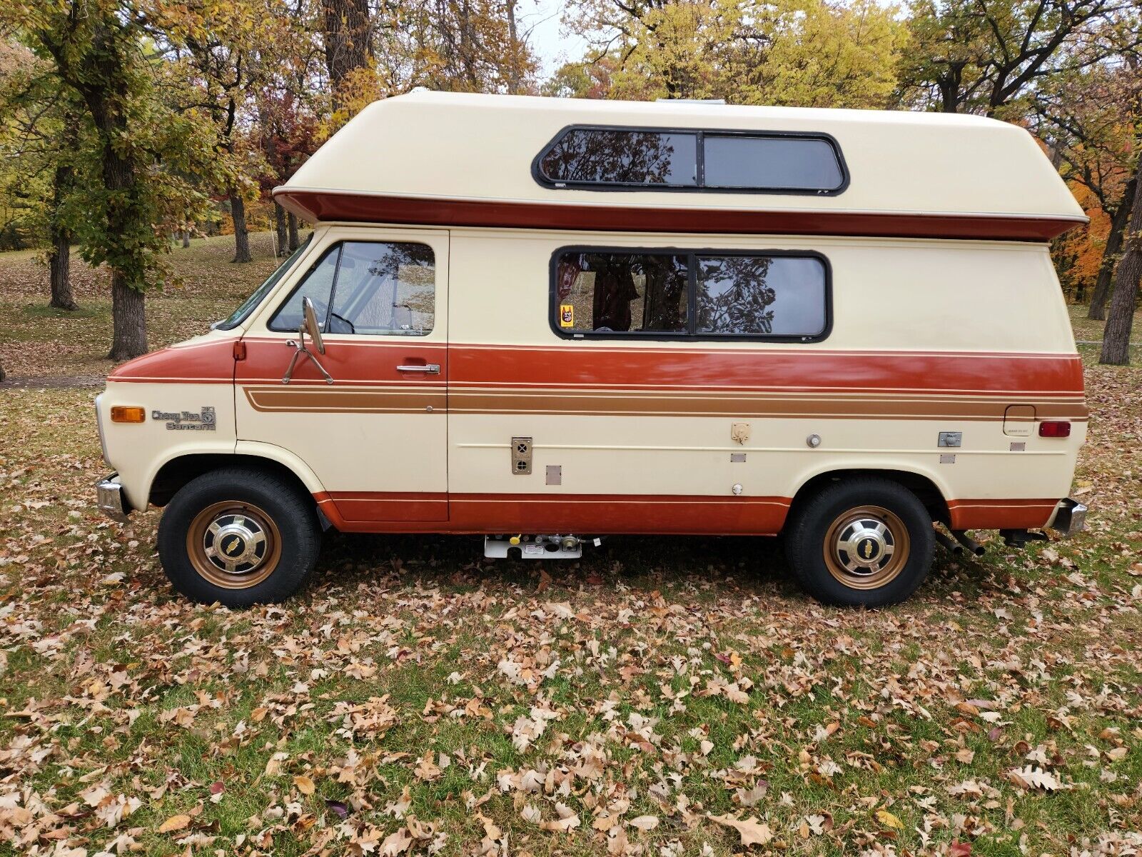 1979 Chevrolet G30 Camper Van Class B RV Santana by Fleetwood One Ton ...