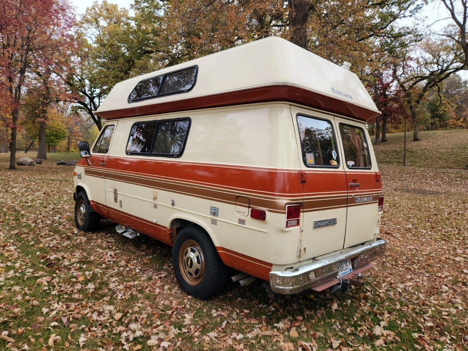 1979 Chevrolet G30 Camper Van Class B RV Santana by Fleetwood One Ton ...