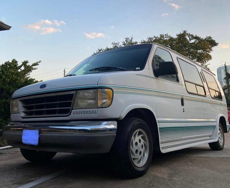 1994 Ford Van E150 Conversion done by Universal /Glaval Corporation for ...